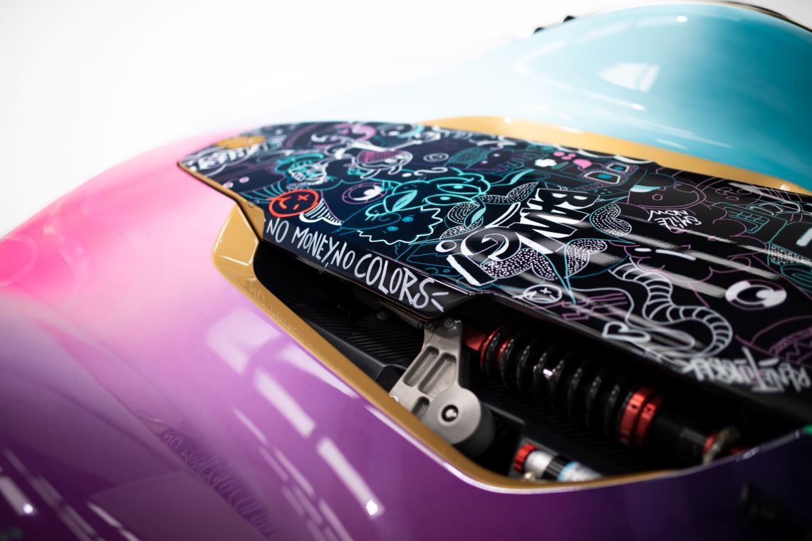 BAC Creates Unique Mono Art Car With Urban Artist Rene Turrek ...